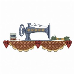Country Sewing Machine Embroidery Design | EmbroideryDesigns.com