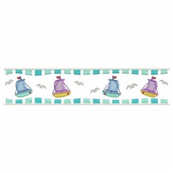 Sailboat Border Embroidery Design | EmbroideryDesigns.com