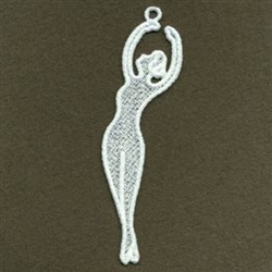 FSL Ballerina Embroidery Design | EmbroideryDesigns.com