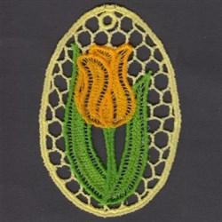 FSL Easter Tulip Embroidery Design | EmbroideryDesigns.com