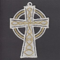 FSL Cross Ornaments Embroidery Design | EmbroideryDesigns.com