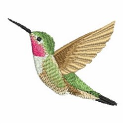 Hummingbirds 2 Embroidery Design | EmbroideryDesigns.com