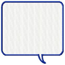 Square Callout Embroidery Design | EmbroideryDesigns.com