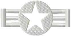 Stars & Bars Embroidery Design | EmbroideryDesigns.com