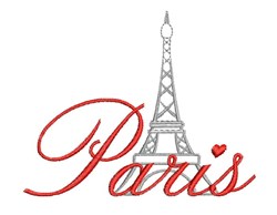 Paris Embroidery Design | EmbroideryDesigns.com
