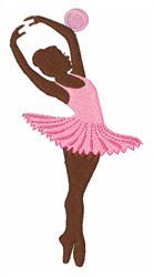 Ballet Dancer Embroidery Design | EmbroideryDesigns.com