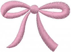 Large Bow Embroidery Design | EmbroideryDesigns.com