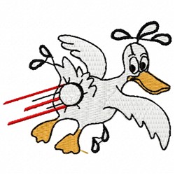 Birdie Embroidery Design | EmbroideryDesigns.com