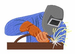Welder Embroidery Design | EmbroideryDesigns.com