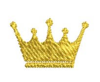 King's Crown Embroidery Design | EmbroideryDesigns.com
