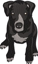 Dog Embroidery Design | EmbroideryDesigns.com