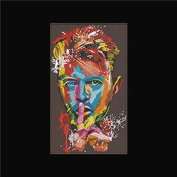 David Bowie Embroidery Design | EmbroideryDesigns.com