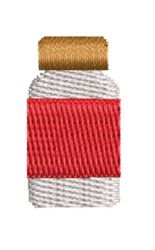 Pill Bottle Embroidery Design | EmbroideryDesigns.com
