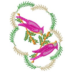 Birds Embroidery Design | EmbroideryDesigns.com