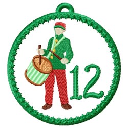 12 Drummer Boys Embroidery Design | EmbroideryDesigns.com
