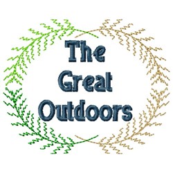 Great Outdoors Embroidery Design | EmbroideryDesigns.com