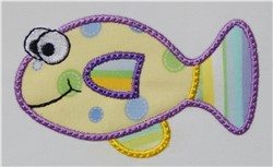 Cute Fish Embroidery Design | EmbroideryDesigns.com