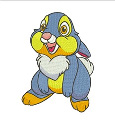Thumper Embroidery Design | EmbroideryDesigns.com