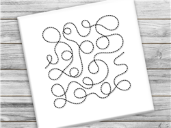 Loops Embroidery Design | EmbroideryDesigns.com