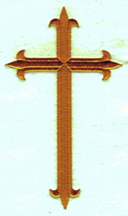 Large Cross Embroidery Design | EmbroideryDesigns.com