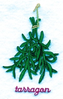 Tarragon Embroidery Design | EmbroideryDesigns.com