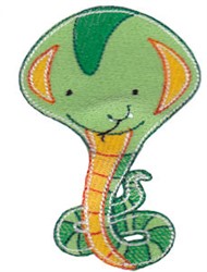 Cobra Embroidery Design | EmbroideryDesigns.com