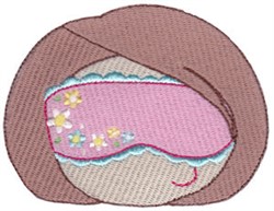 Sleep Mask Embroidery Design | EmbroideryDesigns.com