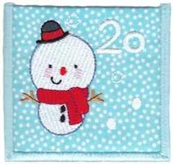 Advent Calendar 20 Embroidery Design | EmbroideryDesigns.com