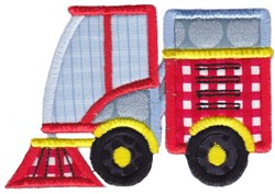 Applique Street Sweeper Embroidery Design | EmbroideryDesigns.com