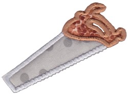 Construction Applique Saw Embroidery Design | EmbroideryDesigns.com