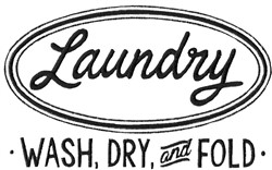 Laundry Embroidery Design | EmbroideryDesigns.com