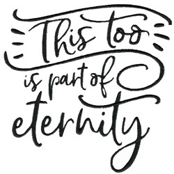 Part Of Eternity Embroidery Design | EmbroideryDesigns.com