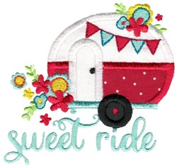 Sweet Ride Embroidery Design | EmbroideryDesigns.com
