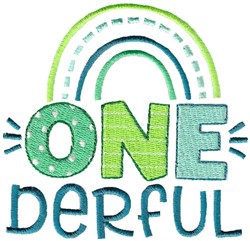 Onederful Embroidery Design | EmbroideryDesigns.com