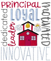 Principal Subway Art Embroidery Design | EmbroideryDesigns.com