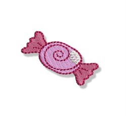 Mini Piece of Candy Embroidery Design | EmbroideryDesigns.com