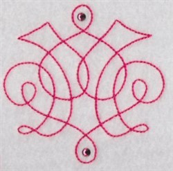 Scrolls Embroidery Design | EmbroideryDesigns.com