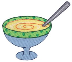 Pudding Embroidery Design | EmbroideryDesigns.com