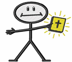 Believer Embroidery Design | EmbroideryDesigns.com