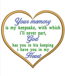 Your Memory Embroidery Design | EmbroideryDesigns.com