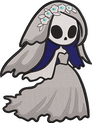 Corpse Bride Embroidery Design | EmbroideryDesigns.com