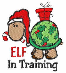 Elf In Training Embroidery Design | EmbroideryDesigns.com