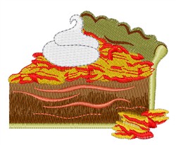 Pecan Pie Embroidery Design | EmbroideryDesigns.com
