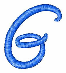 Disney Letter G Embroidery Design | EmbroideryDesigns.com