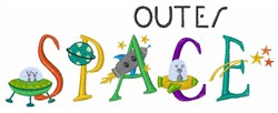 Outer Space Embroidery Design | EmbroideryDesigns.com