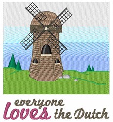 Everyone Loves The Dutch Embroidery Design | EmbroideryDesigns.com