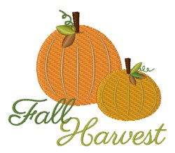 Fall Harvest Embroidery Design | EmbroideryDesigns.com