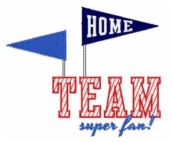 Super Fan Embroidery Design | EmbroideryDesigns.com