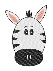 Zebra Embroidery Design | EmbroideryDesigns.com