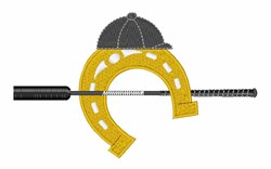 Equestrian Gear Embroidery Design | EmbroideryDesigns.com